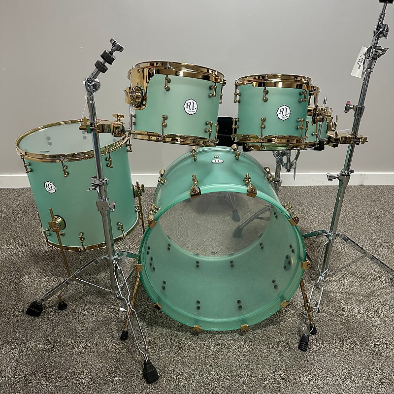 Frost Coke Bottle Green Acrylic Shell Pack W/Gold Hardware | Reverb