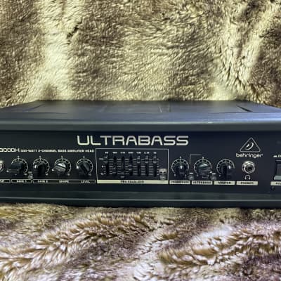 Behringer UltraBass BXD3000H 300-watt 2-channel Bass Head | Reverb
