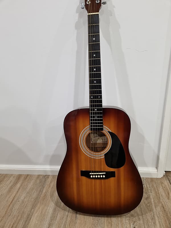 Encore Accoustic Guitar EN155SB 2000's - Sunburst | Reverb Australia