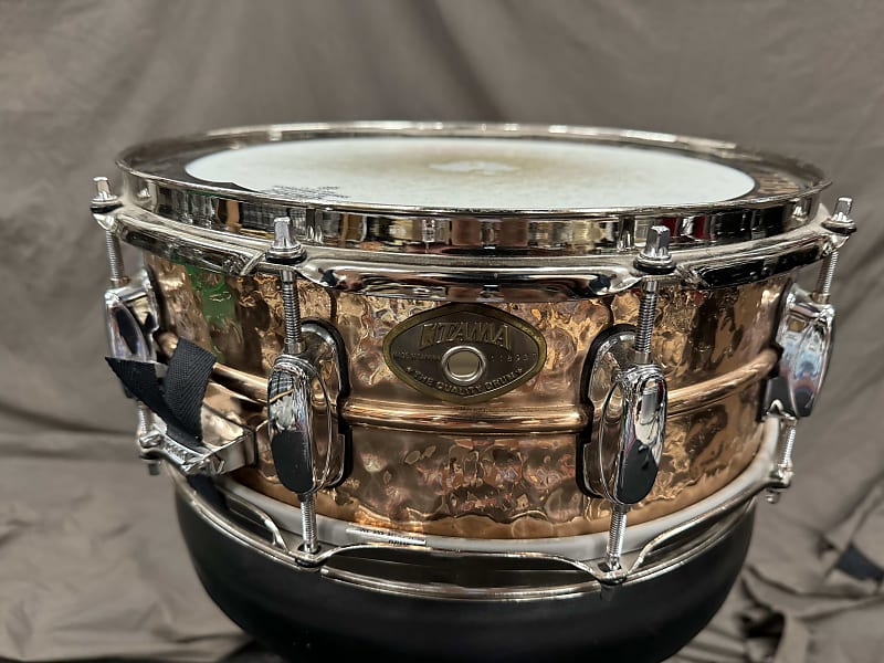 Tama Hammered Bronze Snare Drum 5.5" x 14" | Reverb