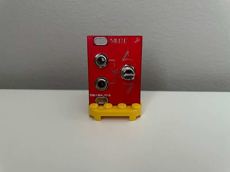 Passive Mute switch Eurorack 1U utility module 6hp | Reverb