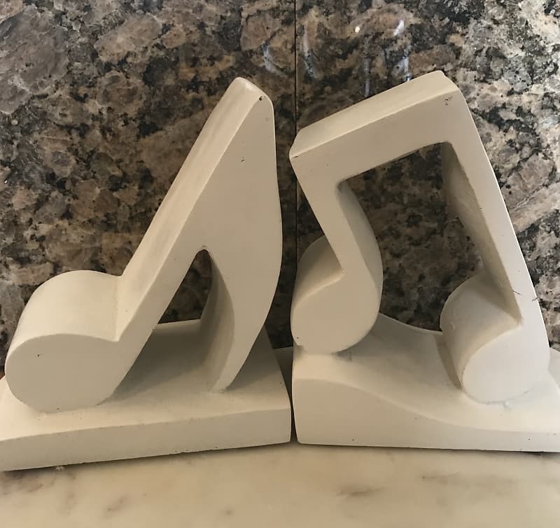 Music Note Bookends (Pair) | Reverb