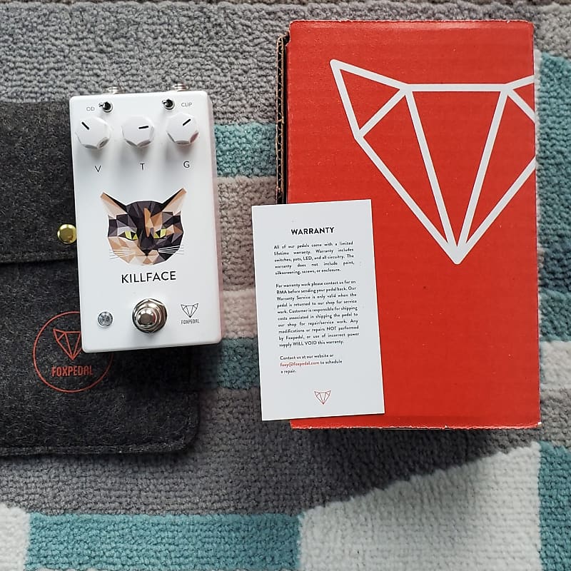 Foxpedal Killface Bass Overdrive V2 | Reverb
