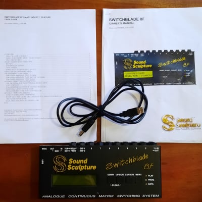 Sound Sculpture Switchblade 8F 2021 - black | Reverb