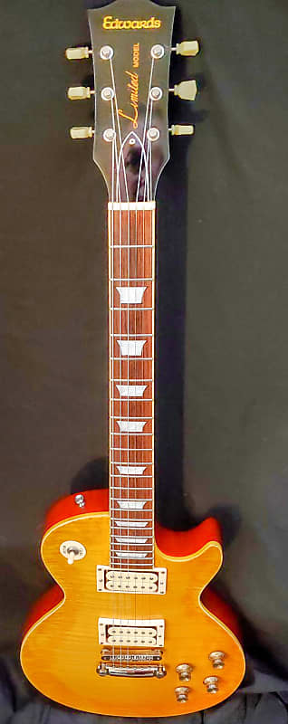 Edwards Les Paul E LP 130 ALS 2000's - Lemondrop top | Reverb