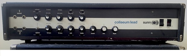 SUNN Coliseum Lead 1970s | Reverb