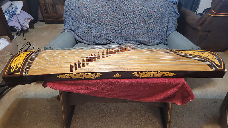 64" 21 String Chinese Guzheng | Reverb