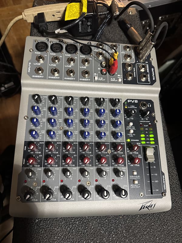 Peavey PV8 8-Channel Mixer | Reverb