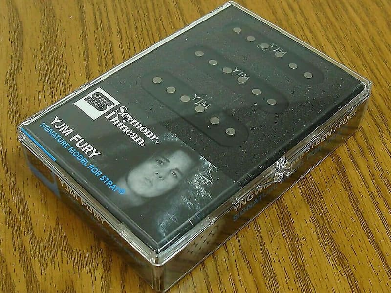 NEW Seymour Duncan STK-S10s YJM Fury Strat PICKUP SET Black | Reverb