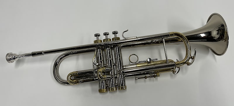 Conn Connstellation Trumpet Model 38B 1965 Nickel/Gold | Reverb