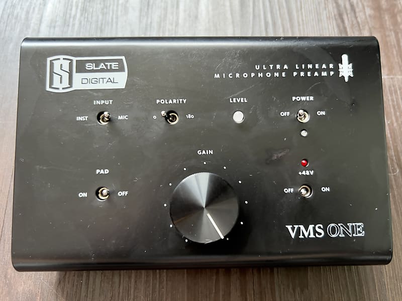 SLATE DIGITAL VMS-ONE ULTRA LINEAR MICROPHONE PREAMP | Reverb