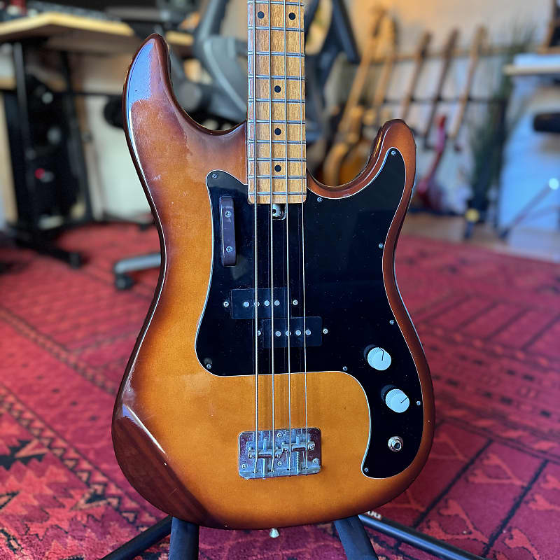 1973 Harmony Short Scale P Bass - Sunburst | Reverb