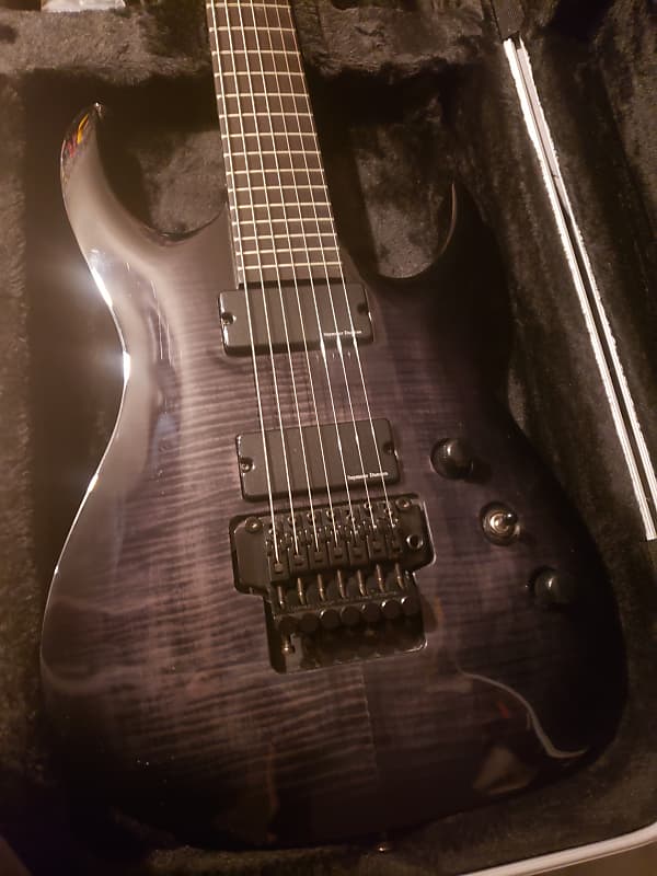 Agile Septor 7 String Guitar with Duncan Blackout pickups | Reverb