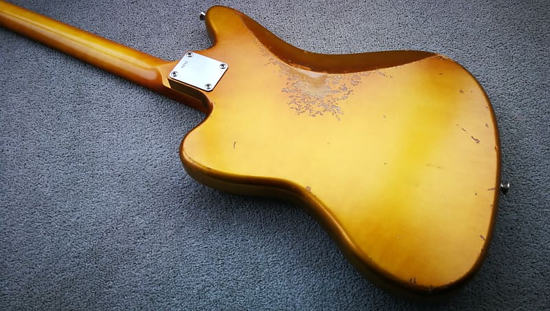 Vtt Relics Jazzmaster Mojo 60's Old Gold top Gold | Reverb