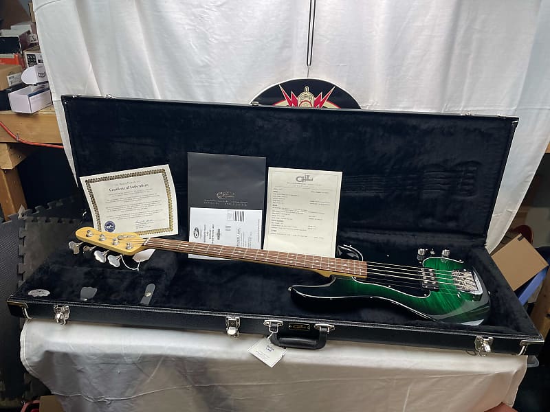 G&L USA Kiloton 4-string Bass with COA + Case 2021 - | Reverb