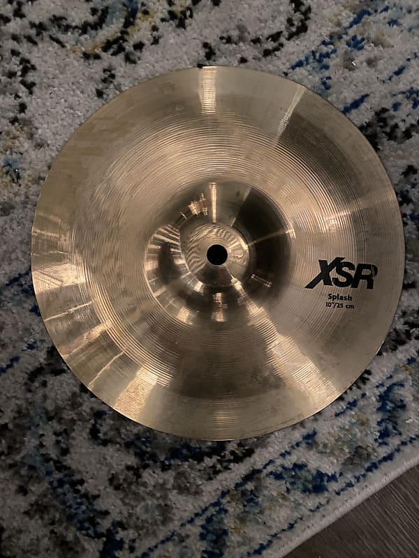 Sabian Xsr 10 inch splash - Brilliant | Reverb