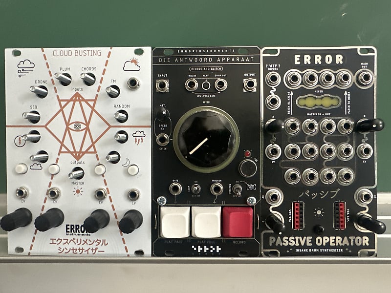 ERROR Instruments x3: Cloud Busting, Passive Operator, and | Reverb