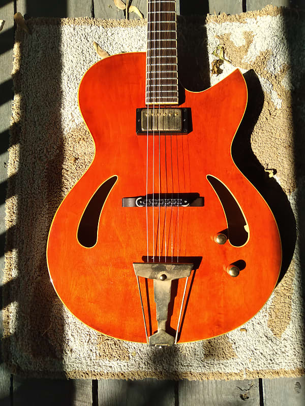 Cort Jim Triggs Jazzbox 2018(?) Transparent Orange | Reverb