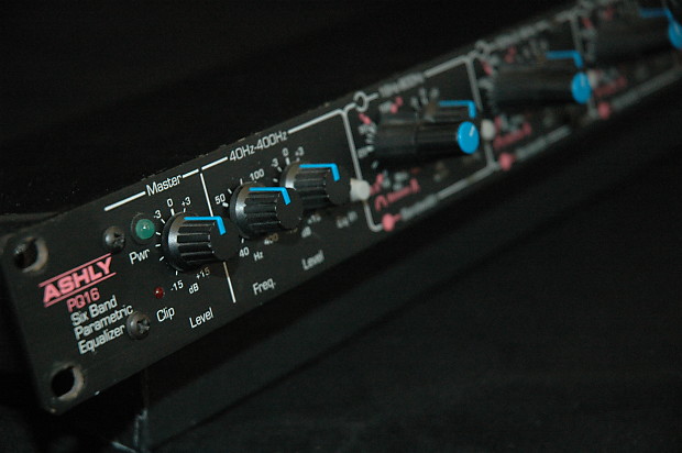 Ashly PQ-16 Six Band Parametric EQ | Reverb