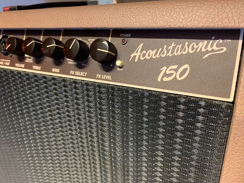 Fender Acoustasonic 150 Combo Amplifier 2010s Tan | Reverb