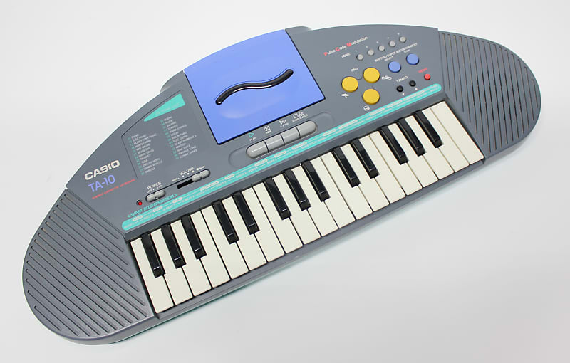 Vintage Casio TA 10 Casiotone Mini Synthesizer w Built In | Reverb