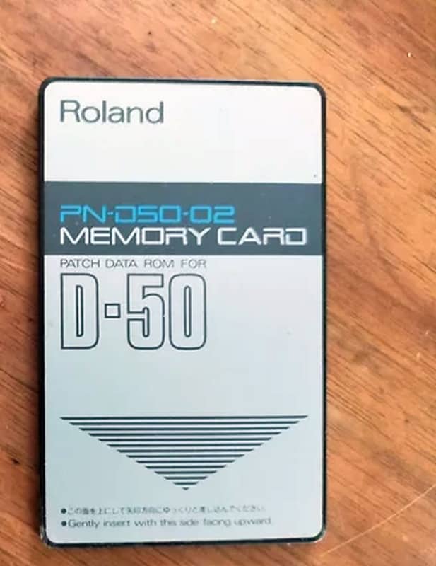 Roland PN-D50-02 Decay & S.E. Group II MEMORY CARD PATCH DATA | Reverb