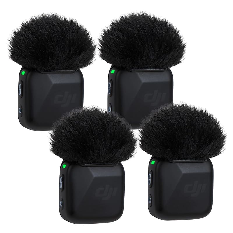 Dji Mic Mini Wind Muff - 4 Pcs Furry Microphone Windscreen | Reverb