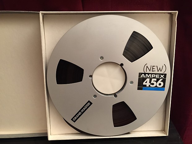 Ampex 456 Grand Master, 1/2" half inch reel to reel tape, | Reverb