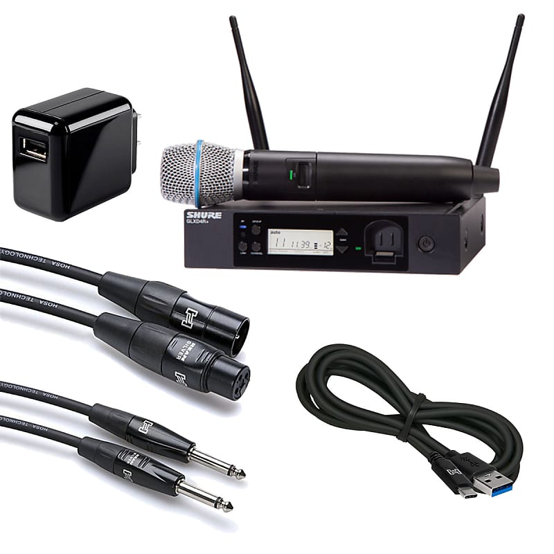 Shure GLXD24R+B87A Wireless Rack System with BETA87A | Reverb