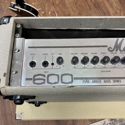 Marshall 600 Jubilee Bass Amp 1987 Model 3560 | Reverb