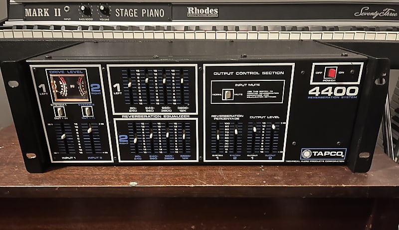 Vintage Tapco 4400 Dual Spring Reverb w/ EQ | Reverb