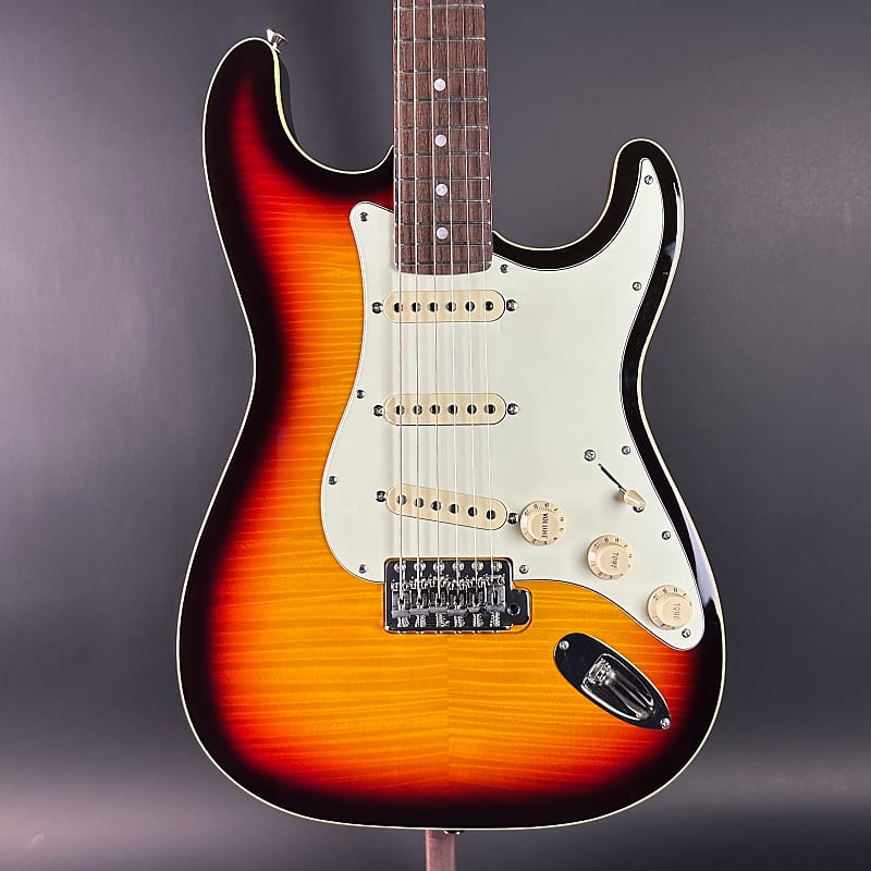 Used 2019 Fender Limited Aerodyne Classic Strat FMT Sunburst | Reverb