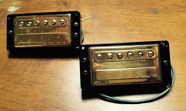 Guild humbuckers 1990's Gold | Reverb