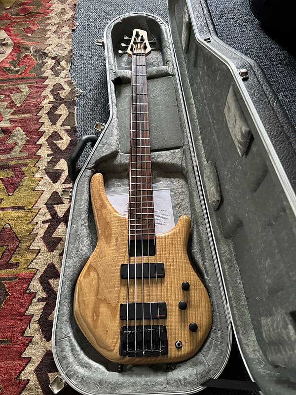 Status Energy 5 String Bass 2002 - Natural Ash | Reverb