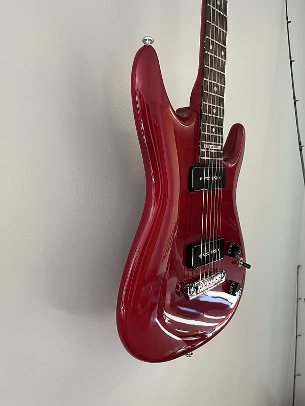 Ibanez Joe Satriani JS700 1998 - Transparent Red | Reverb