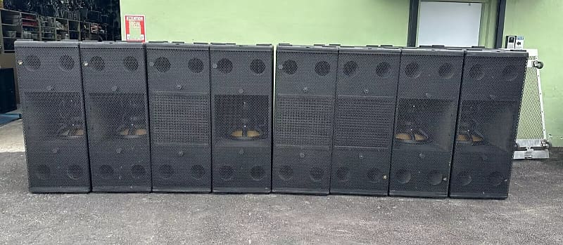 Adamson T21 Dual 21" Subwoofer W/Wheeled Cart (Pair) | Reverb