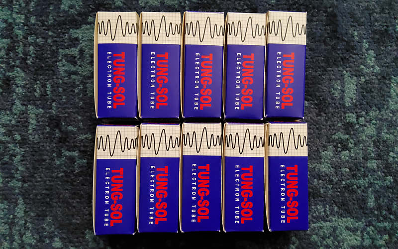 Tung-Sol 12AX7 Preamp Tubes *Lot of 10* | Reverb