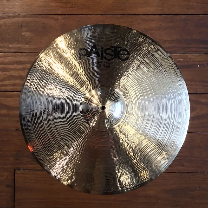 USED Paiste Prototype 22" Ride Cymbal (3084g) | Reverb