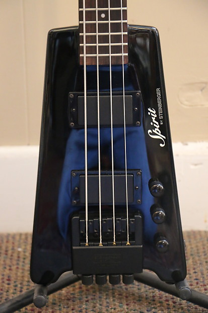 Steinberger Spirit XT-2 Headless Bass Black | Reverb