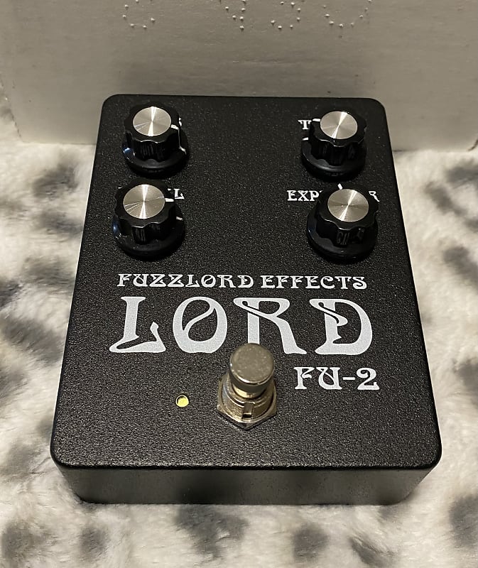 FuzzLord FU-2 - Black Matte | Reverb