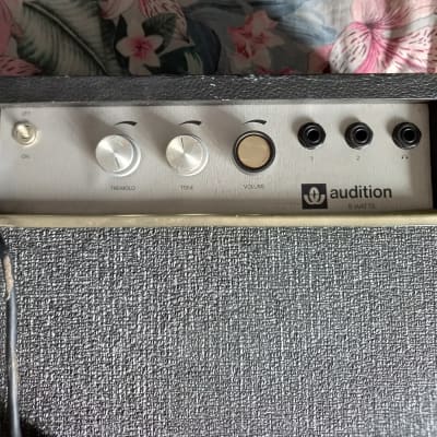 Audition 5 watt Amplifier 1960s - Black | Reverb