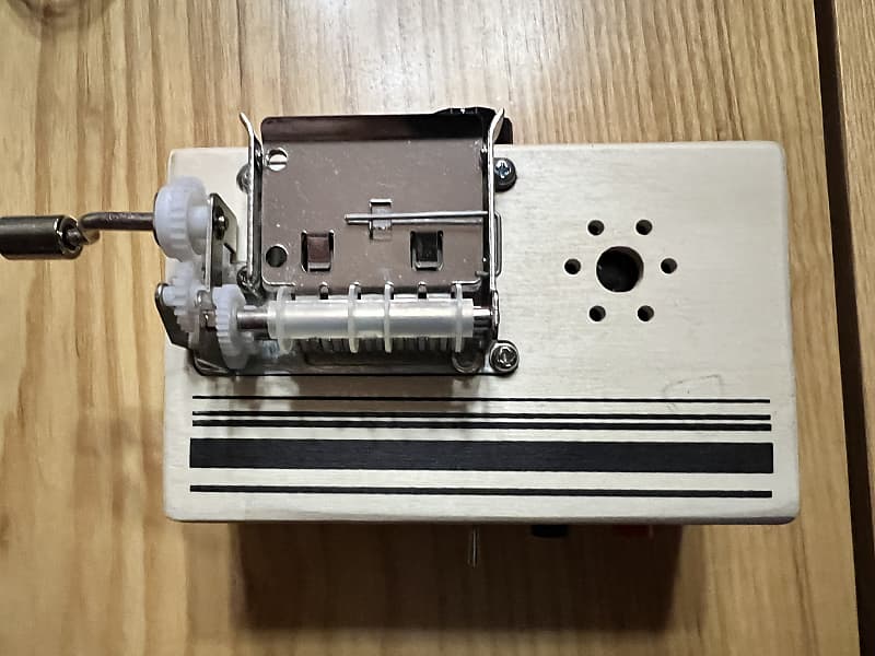 Brandnewnoise Krankie lo-fi crank music box with recorder & | Reverb