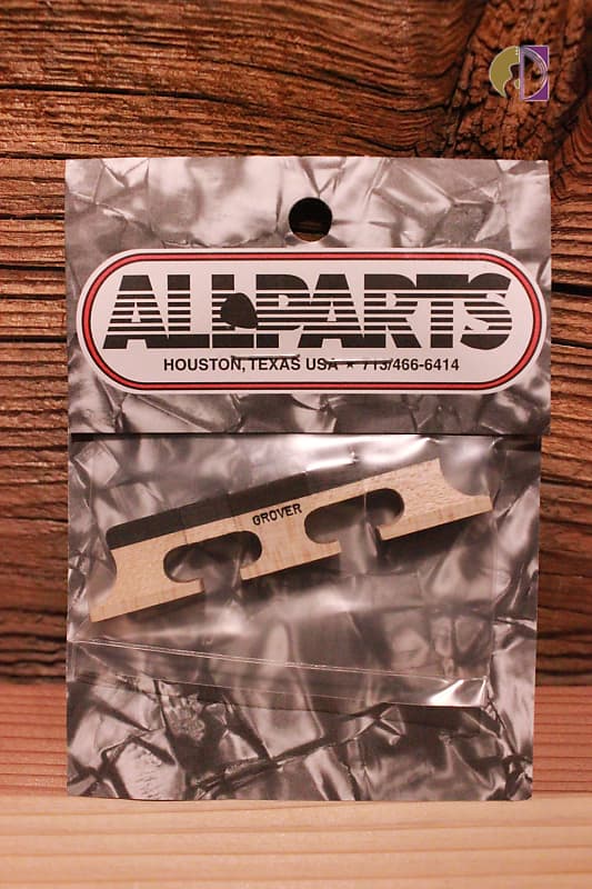Allparts BJ-0507-0E0 5 String Grover Compensated Banjo Bridge | Reverb