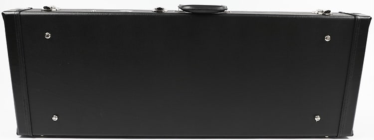 Allen Eden Black Hard Shell Guitar Case for Strat / Tele | Reverb