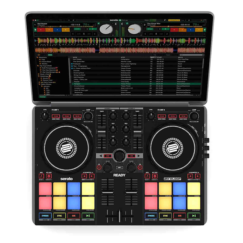 Reloop Ready 2-channel Portable DJ Controller for Serato | Reverb