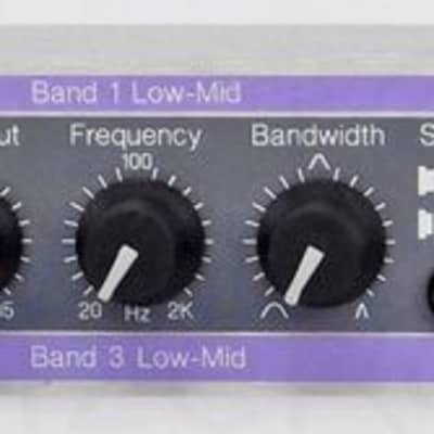 Aphex 109 Parametric Equalizer with Tubessence Röhren Tube EQ | Reverb