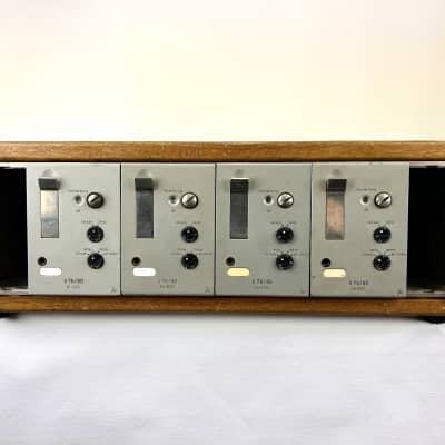 Telefunken V76 Quad Set with Rack & PSU | Reverb
