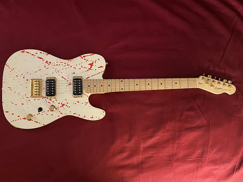 Zuwei Telecaster 2020 -Seymour Duncan Pick ups/gold trim | Reverb