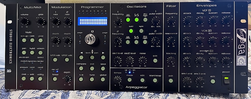 Studio Electronics - Omega 8 - complete 8-voice - Black | Reverb