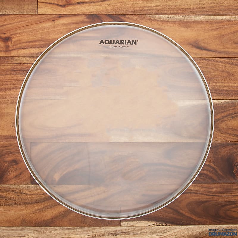 AQUARIAN 13" CLASSIC CLEAR DRUM HEAD | Reverb